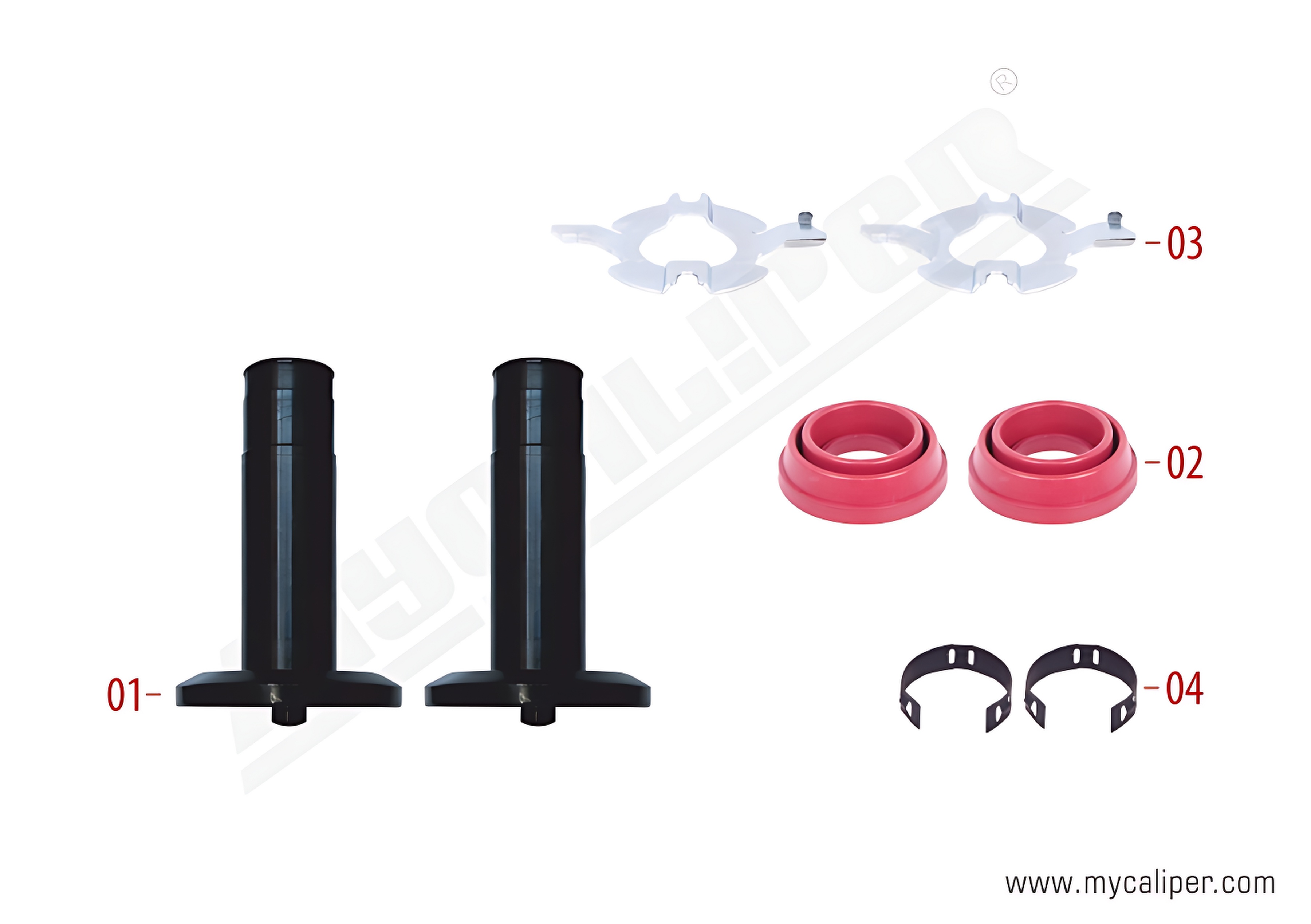 Caliper Tappet & Boot Repair Kit